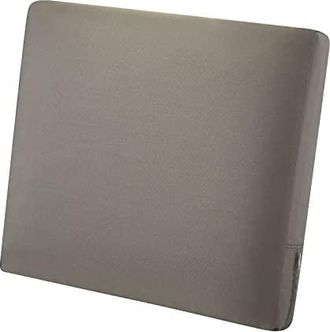 Classic Accessories Ravenna Wasserabweisendes Terrassen-Rückenkissen, 58,4 x 50,8 x 10,2 cm, Dunkles Taupe, Outdoor-Kissen