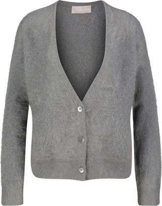 Hemisphere Damen Strickjacke aus Kaschmir