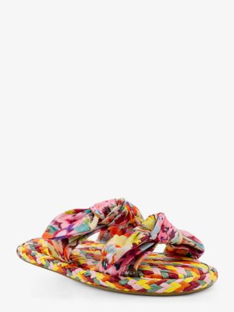 Zimmermann Womens Sandals Carousel Raffia Multicolour Textile-Rubber Textile/rubber