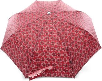 Chanel parapluie Coco Mark (1986-1988) - Rouge