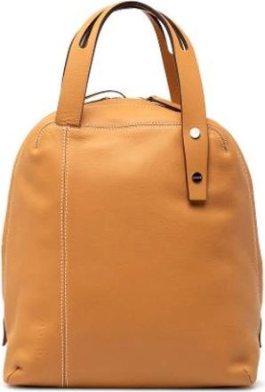 Loewe Sac &agrave; main en cuir Pre-owned - Femme - Pre-owned - Brun - Taille: ONE Size