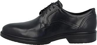 Ecco Lisbon, Derbys Homme, Noir Black 1001, 45 EU