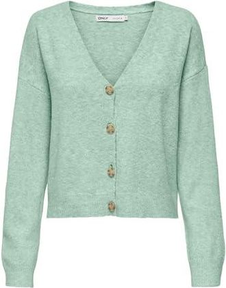 Only Neck Onlrica Life L/S Cardigan à col en V KNT Nca, Lumière, XL Femme