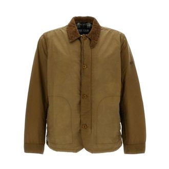 Barbour Homme, Vestes, Brun, Taille: S Giacca in cotone cerato Foderata