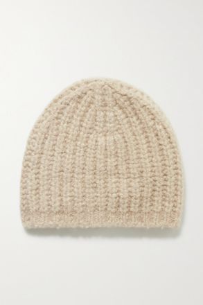 Loro Piana Bonnet En Cachemire - Neutres