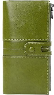 Generico Portefeuille en cuir pour femme - Pochette longue et spacieuse, cuir premium, porte-cartes et esp&egrave;ces organis&eacute; | Fonctions multiples Grande capacit&eacute; p