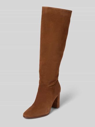 Lauren Ralph Lauren Stiefel aus echtem Veloursleder mit Logo-Detail Modell ARTIZAN TALL