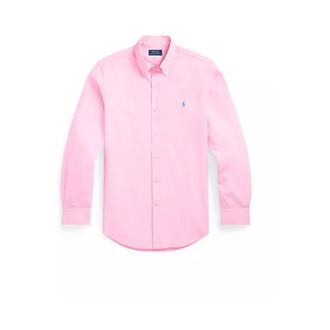 Polo Ralph Lauren Homme, Chemises, Rose, Taille: M Polo Pony Cotton Shirt