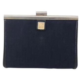 Dior Pre-owned Vintage Trotter Pouch - - Pre-owned - Damen - Blau - ONE SIZE