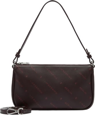 Liebeskind Liebeskind Berlin Womens S Monogram SFT Nap Crossbody, Burgundy