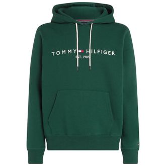 Tommy Hilfiger Logo Hoodie Grun