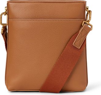 Amazon Essentials Damen Schlanke Umh&auml;ngetasche aus Kunstleder, Bronze, Einheitsgr&ouml;&szlig;e