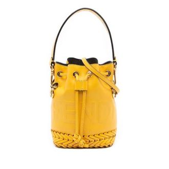 Fendi Sac Seau en Cuir Pre-owned - Femme - Pre-owned - Jaune - Taille: ONE Size