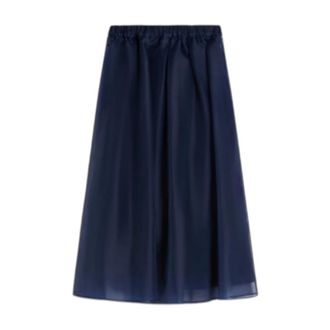 Max Mara Damen, R&ouml;cke, Blau, 2XLGr&ouml;&szlig;e
