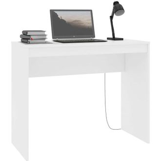 Les Tendances Bureau bois blanc Studano 90cm