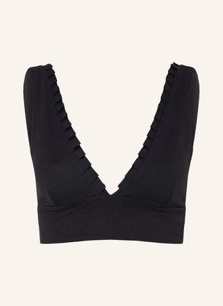 Mymarini Mymarini Bralette-Bikini-Top No 5 Zum Wenden schwarz