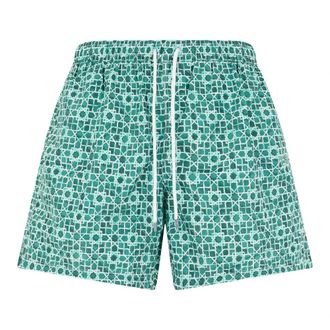 Fedeli Homme, Maillots de bain, Vert, Taille: S Madeira Swim Trunks