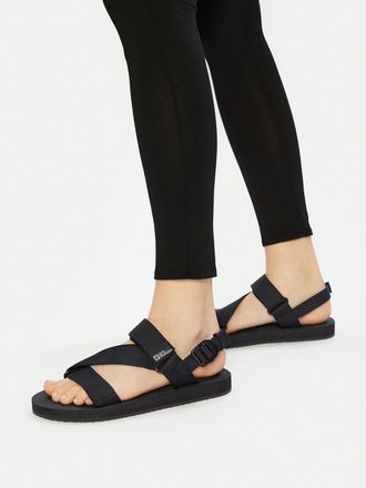 Jack Wolfskin Sandalen Jack Wolfskin Urban Entdeckung Belt Sandal W 4056801 Schwarz