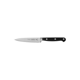 Tramontina Spickmesser CENTURY, 10 cm, Edelstahl DIN 1.4110, schwarz, rostfrei