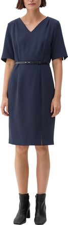 s.Oliver Black Label s.Oliver Damen 10.2.20.20.200.2121942 Kleid, 5959 blau, 46