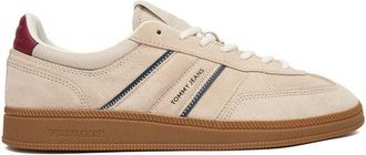 Tommy Jeans Sneakers The Greenwich Edge Suede EM0EM01662 &Eacute;cru