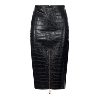 Elisabetta Franchi Damen, R&ouml;cke, Schwarzk, SGr&ouml;&szlig;e