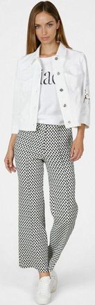 Marc Aurel Jeansjacke mit Lochstockerei