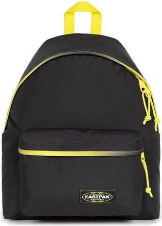 Eastpak Gepolsterter PAKR Rucksack, 40 cm, 24 L, Kontrastqualität, Limettengrün (Schwarz), Kontrast Grade Lime, 40 x 30 x 18, Klassisch