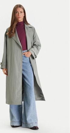 Calvin Klein Jeans Tenchcoat LV047F509G Grau Regular Fit
