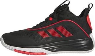 adidas Homme OWNTHEGAME 3.0 Shoes Chaussures de Basket-Ball, Core Black/Lucid Red/FTWR White, 40 EU