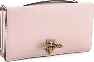 Dior Bee Leather clutch bag - Rosa