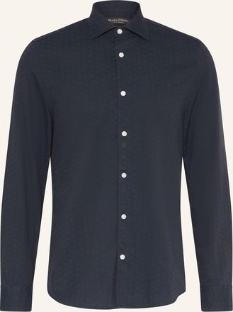 Marc O'Polo Marc Opolo Hemd Shaped Fit blau