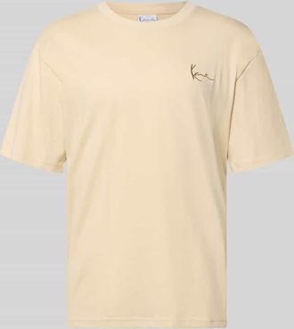 Karl Kani Relaxed Fit T-Shirt mit Logo-Stitching