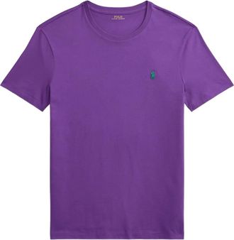 Polo Ralph Lauren T-Shirt mit rundem Ausschnitt - Violett