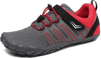 Saguaro Chaussures de Trail Running Homme Femme Barefoot Minimaliste Antidérapant Chaussure Aquatiques, 083 Gris 36EU