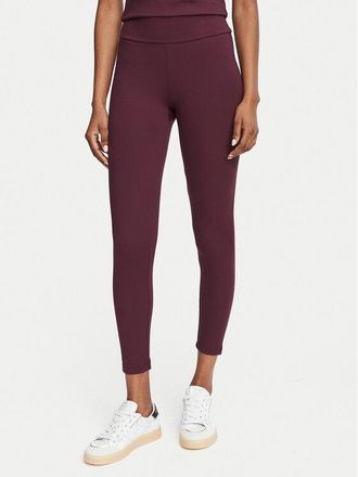 Guess Leggings V6BB25 K6732 Dunkelrot Slim Fit