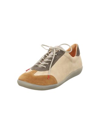 Think Damen Nature chromfrei gegerbte nachhaltige Halbschuhe, Rum/Kombi 3000