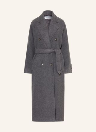 Max Mara Mantel Cadmio Mit Cashmere grau