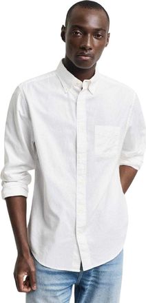 GANT Fit Archive Button-Down-Hemd f&uuml;r Herren (Cremefarbe)