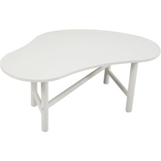 Oviala Oviala - Couchtisch mit ecrufarbenem Melamindekor