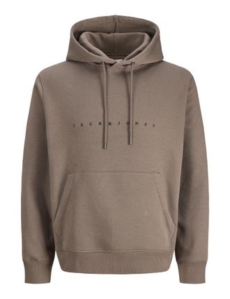 Jack & Jones Jjestar Jj Sweat Hood Noos Pls - Plus Size