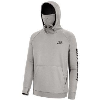 Bassdash Herren Fleece Hoodie Warmer Pullover Kapuzenpullover mit Schlauchschal Wasserdicht Jagd Angeln Sweatshirt FS18M