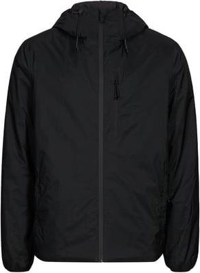 Save The Duck Parka mit hohem Kragen und Kapuze in Schwarz