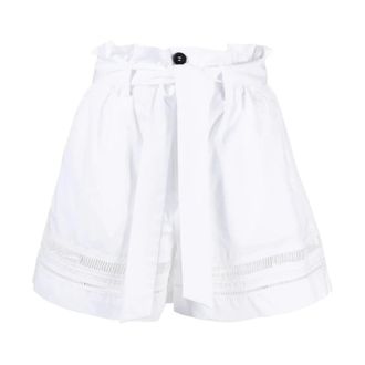 Lorena Antoniazzi High waist shorts - - Shorts - Damen - Wei&szlig; - L
