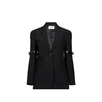 Coperni Blazer structur&eacute; avec ceinture logotyp&eacute;e