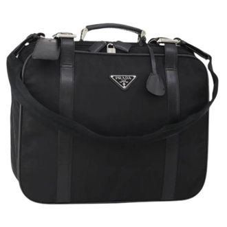Prada Pre-owned Vintage Nylon Boston Bag - - Pre-owned - Damen - Schwarzk - ONE SIZE