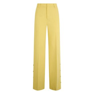 Red Valentino Weite Hosen - - Trousers - Damen - Gelb - XS