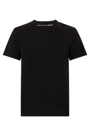 Comme Des Gar&ccedil;ons Mens T-Shirt Cotton Black T-Shirts And Polos