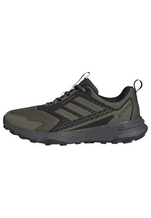 adidas Herren Terrex Tracefinder 2 Trail Running Shoes, Olive strata/Olive strata/semi Impact orange, 46 2/3 EU