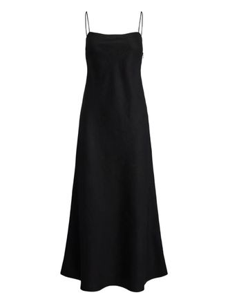 Polo Ralph Lauren robe à fines bretelles - Noir